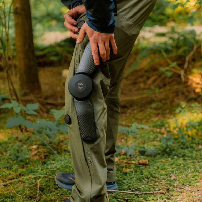 powered exoskeleton pants MO/GO by skip and arc'teryx boost hikers legs ...