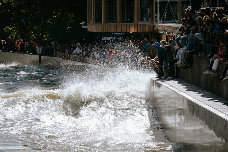 sustainable urban surf pool RiF010 brings ocean waves to the heart of ...