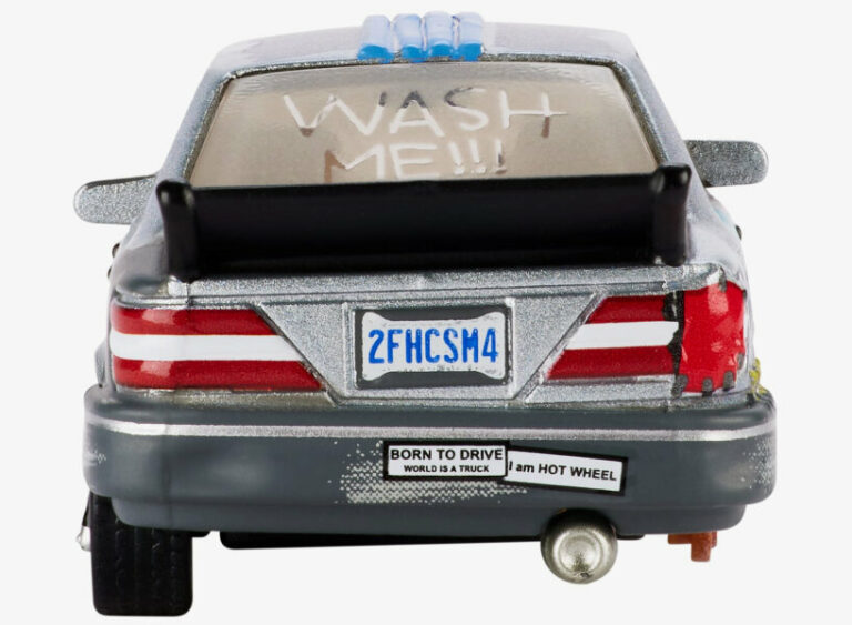 missing tire in MSCHF’s hot wheels car pays homage to a newbie driver’s ...
