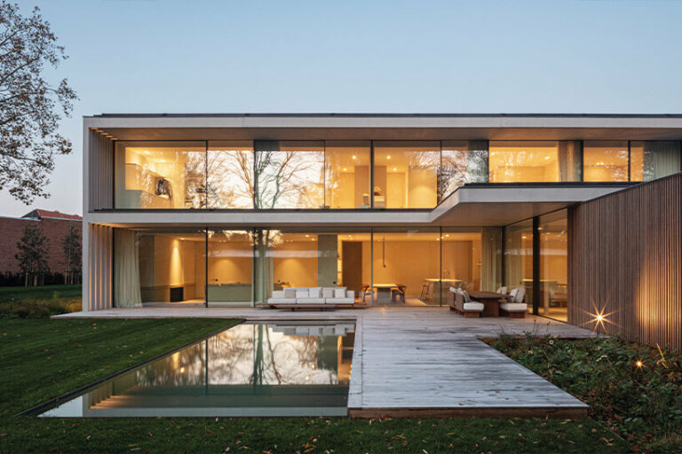 otiima’s minimalist window systems connect architecture & nature