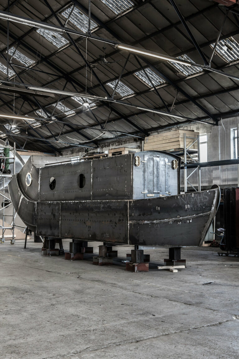 interview: alex chinneck brings looping boat to sheffield's historical ...
