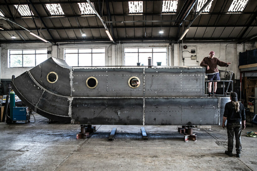 interview: alex chinneck brings looping boat to sheffield's historical ...