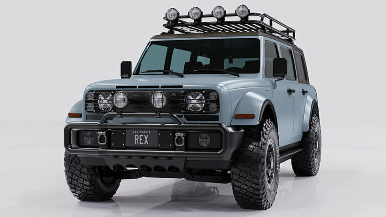 alpha motor unveils SUPERREX utility vehicle for electric off-roading