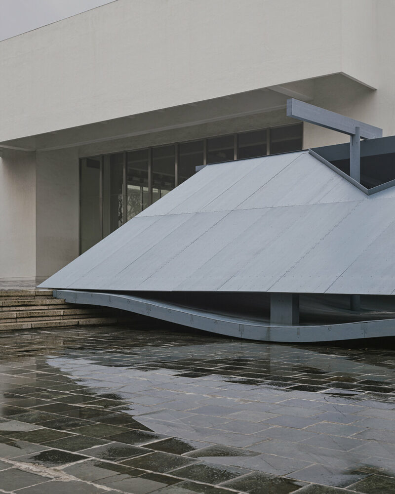 taipei's blue house pavilion depicts spatial fragmentation