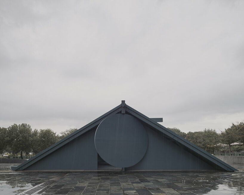 taipei's blue house pavilion depicts spatial fragmentation