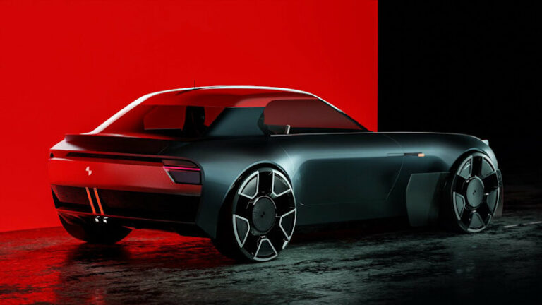 BMW vision root coupe channels 2002 turbo heritage in electric design
