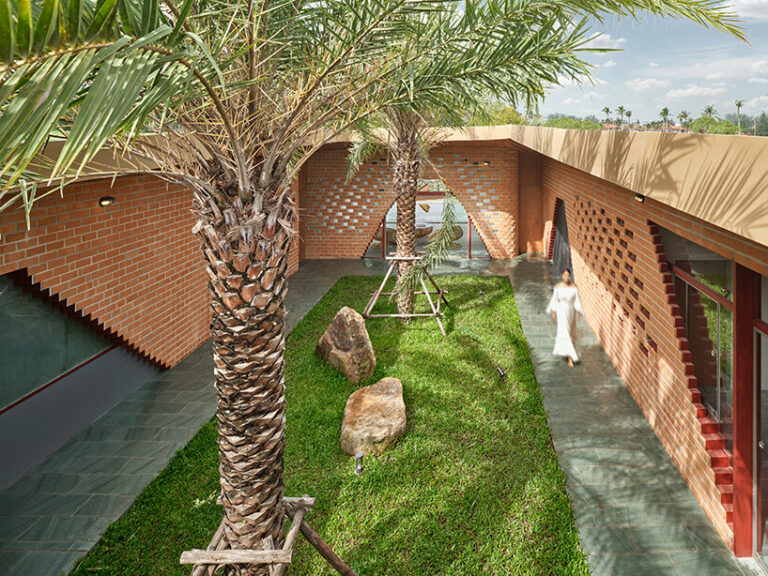 enter projects asia creates biophilic 'brickhouse' for tropical thailand
