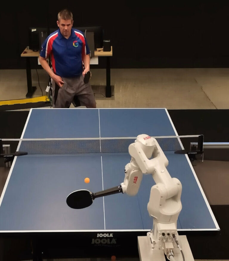 google deepmind’s robot arm can play competitive table tennis like a ... google deepmind’s robot arm can play competitive table tennis like a ...