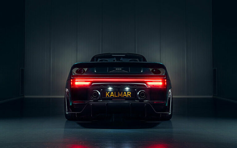 kalmar 9x9: 'world's first retro hypercar' debuts at monterey car week 2024
