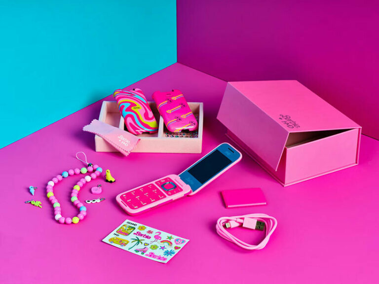 the official barbie flip phone is here: HMD and mattel launch retro ...