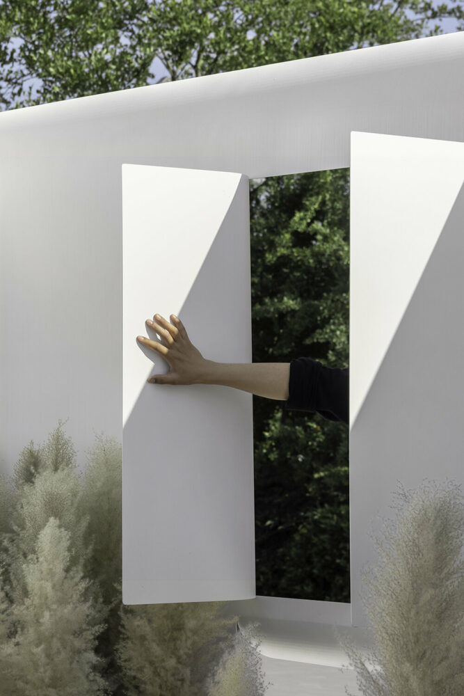 IM design's paper space installation evokes urban exiles & folded ...