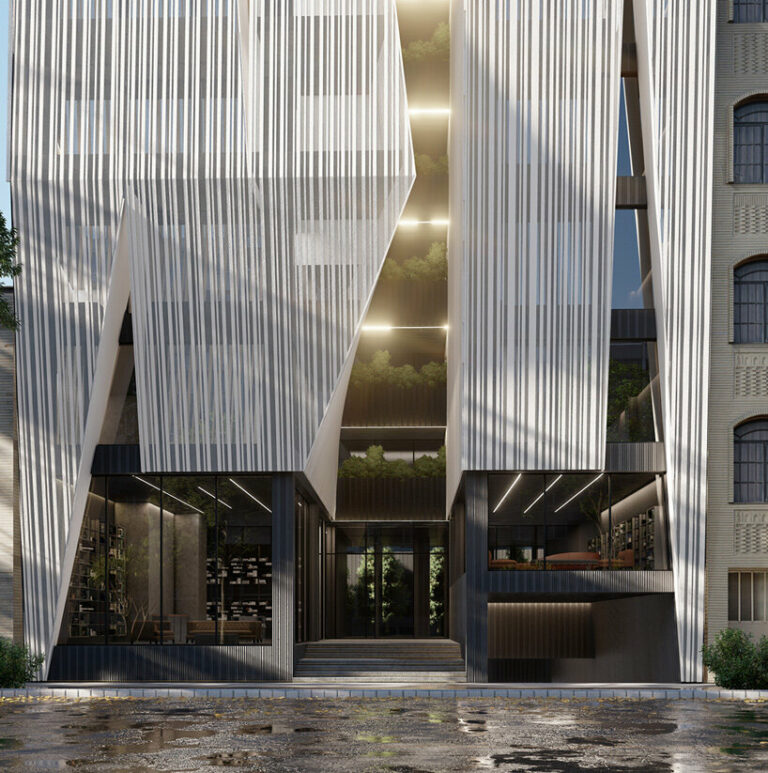 team group's 'ramfort complex' is a modern vision for urban iran