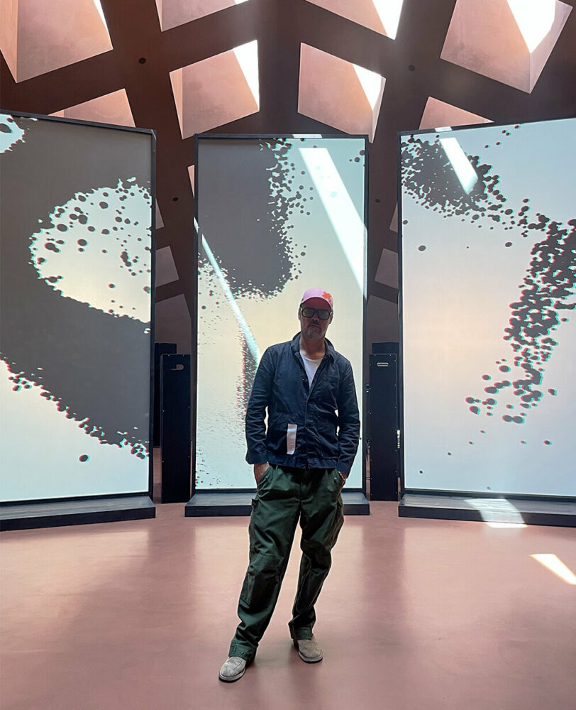 interview: random international unveils triptych 'swarm' at scorpios bodrum