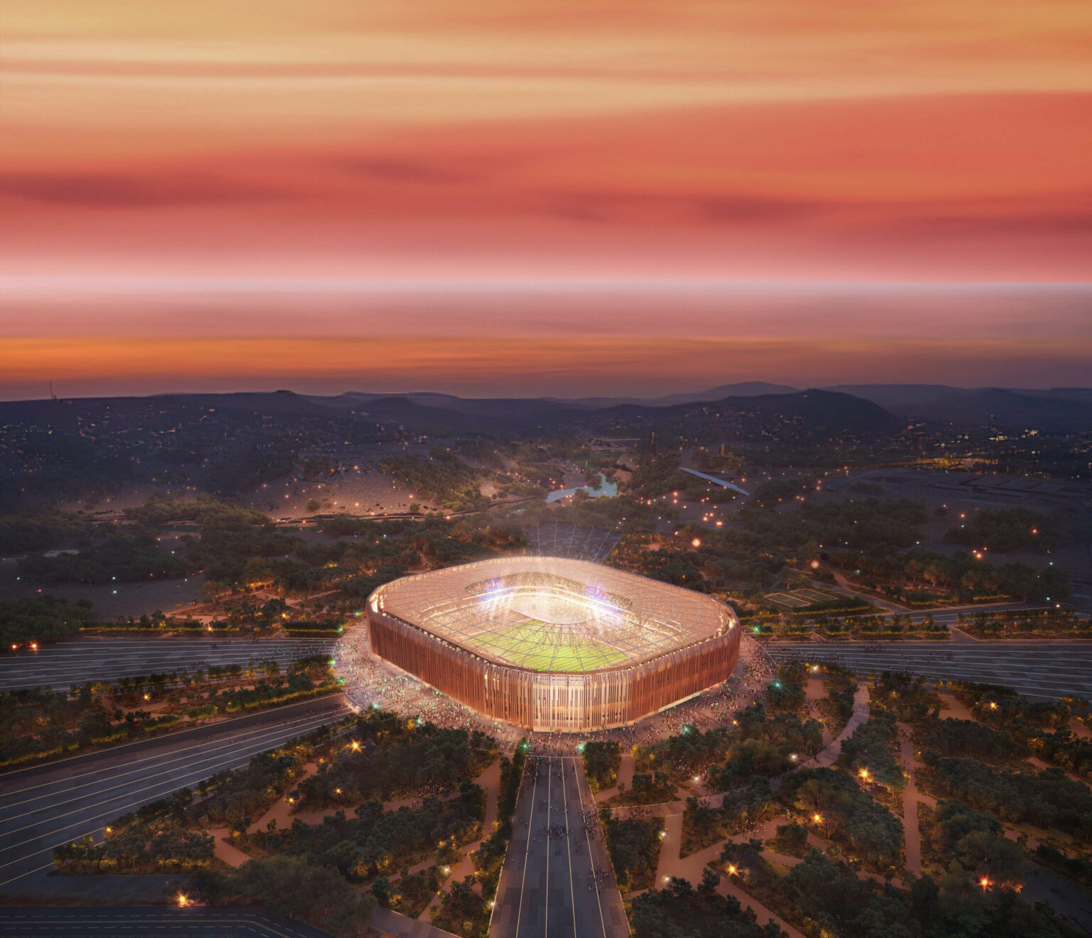 saudi arabia unveils 15 stadium designs for FIFA world cup 2034
