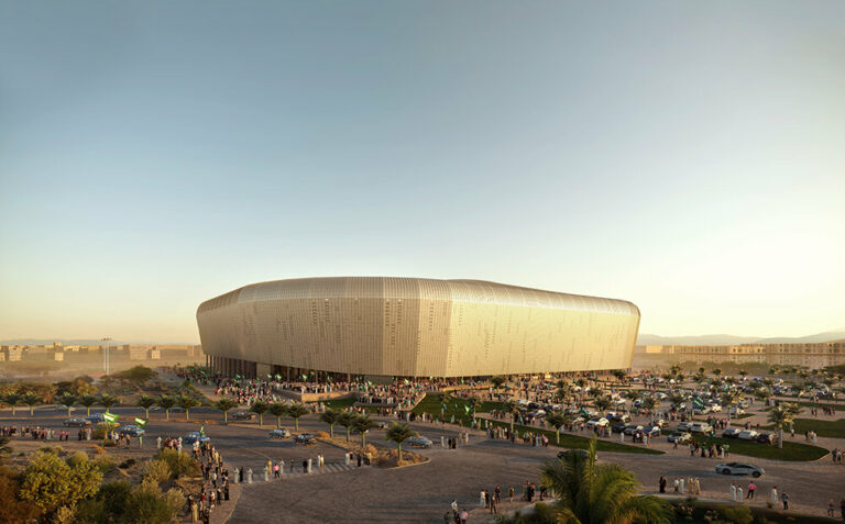 is this what saudi arabia's sky stadium will look like?