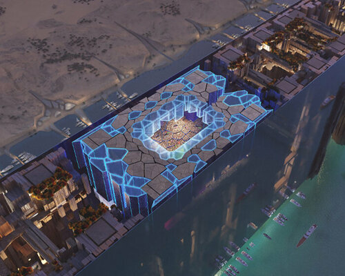 first look at aquellum, NEOM's subterranean metaverse community