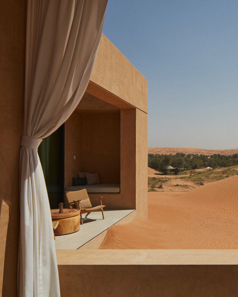 signature villas by H+A bring desert house tradition to the sand dunes ...