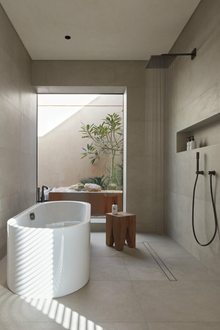 signature villas by H+A bring desert house tradition to the sand dunes ...