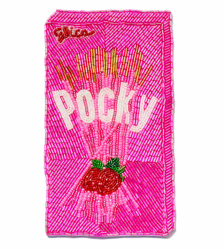 vi nguyen's hand-beaded treats create sparkling 'bodega' at gotham