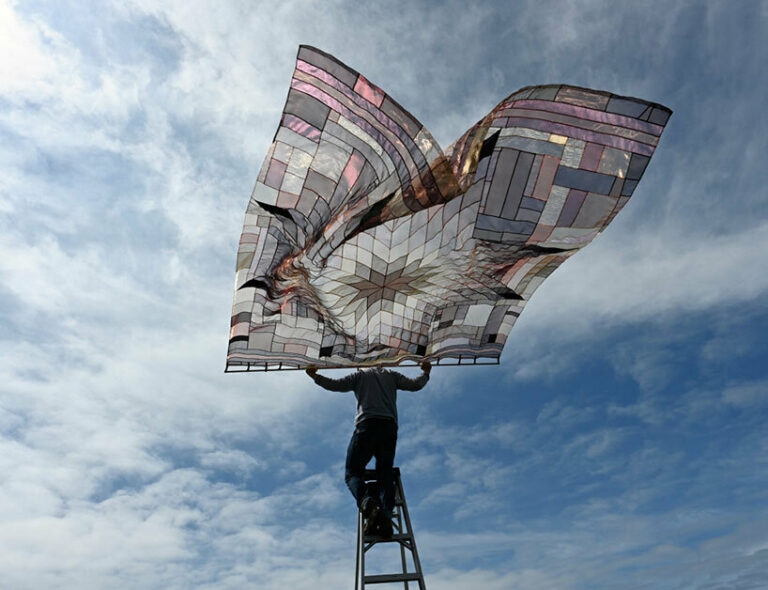 iridescent quilts by wally dion celebrate indigenous identity and great ...