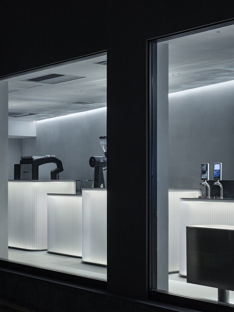 fluid, modular spaces shape kyoto café by TEKI design for a sustainable ...