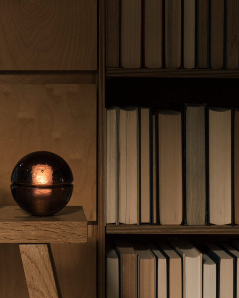 bocci’s rechargeable glass table lights illuminate aesop’s spaces in ...