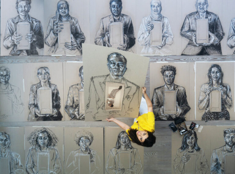 es devlin on drawing 50 people displaced from their homelands for her ...