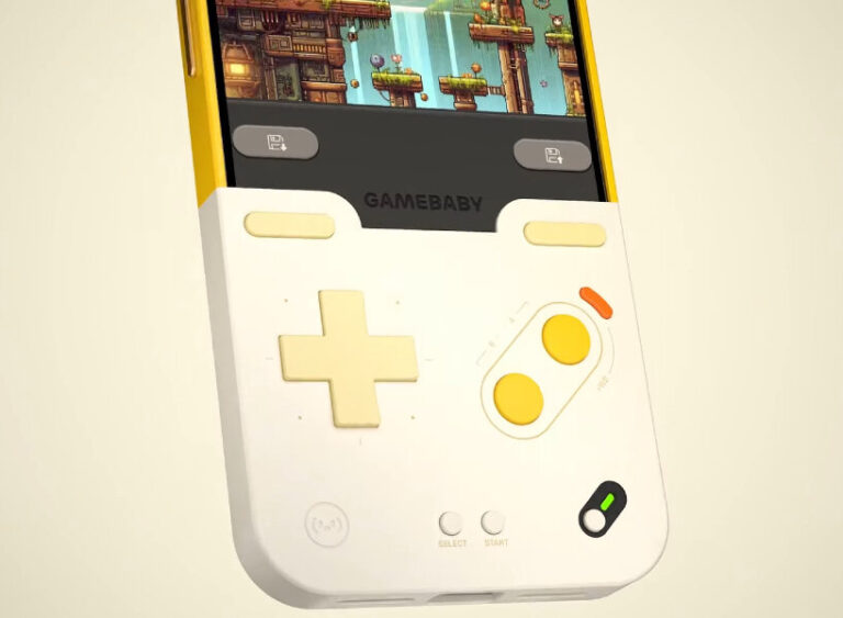 detachable protective case ‘gamebaby’ turns iPhone 15 and 16 pro max ...