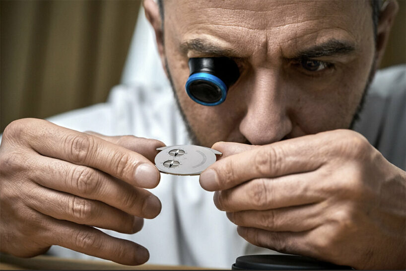 konstantin chaykin builds ultra-thin wristwatch only 1.65 mm thick