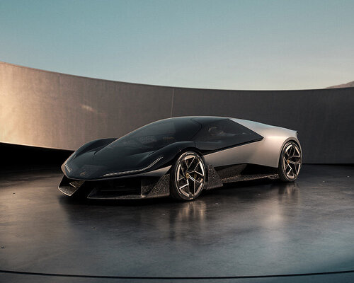 pininfarina's enigma GT, a hydrogen-powered concept car with AR