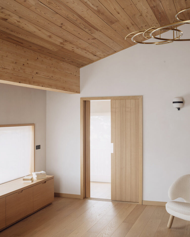 studio razavi revives alpine mountain house through modern lens