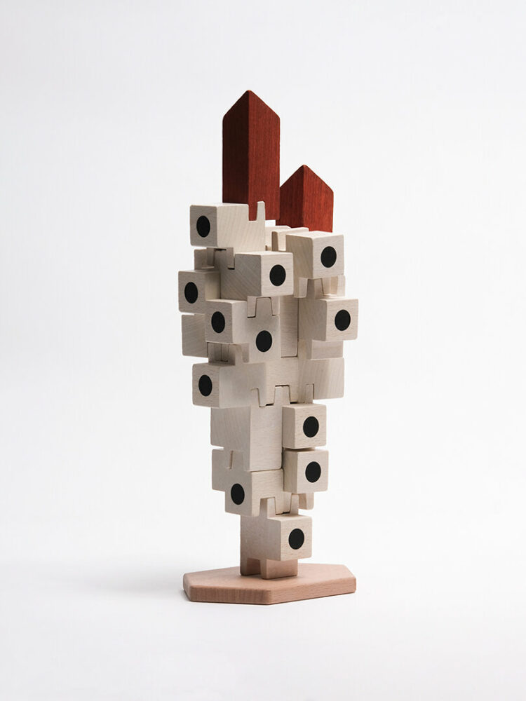 oscar diaz pays tribute to nakagin capsule tower with block set