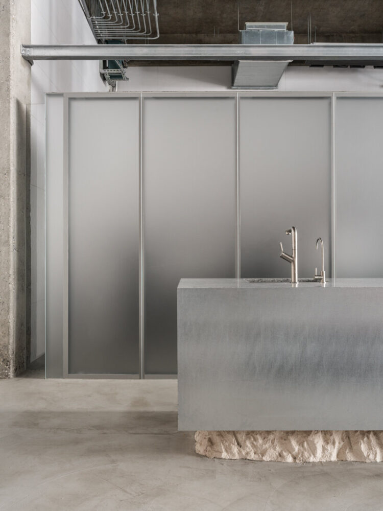 OSKAY store echoes industrial roots of taiwanese port city through raw ...