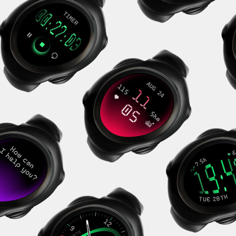 with sci-fi elements and organic form, ALIEN smartwatch channels space ...