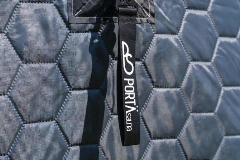 portable sauna tent offers weather protection for year-round outdoor use