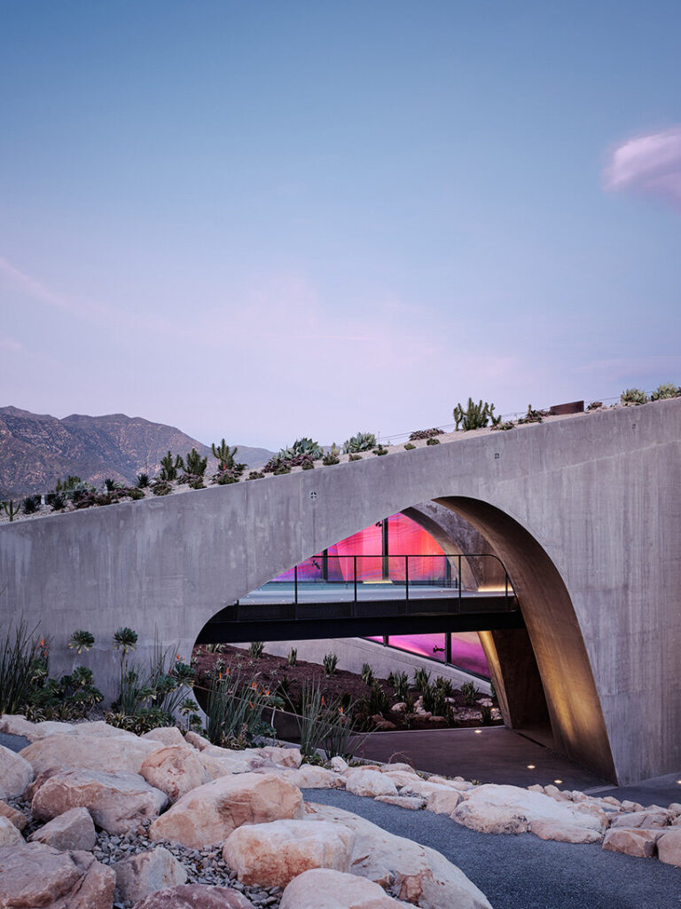 fluid concrete residence by donaldson + partners emerges from ...