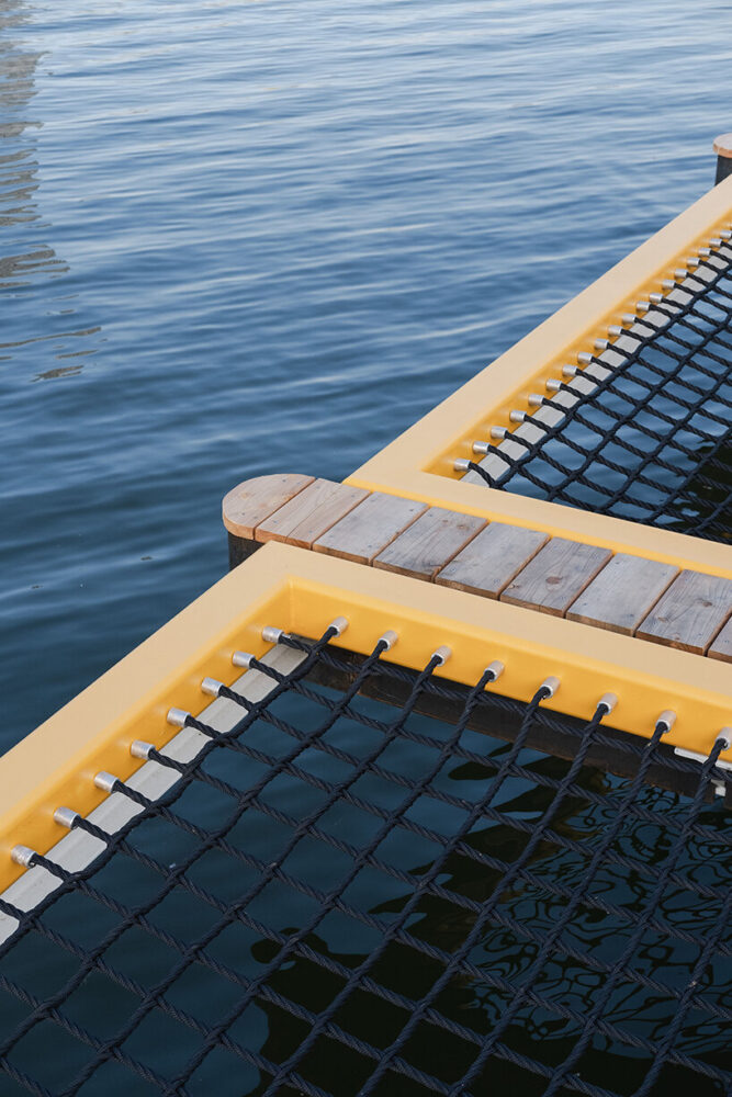 vibrant-colored platforms by mostlikely scatter like confetti on vienna ...