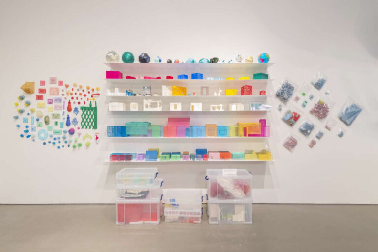 do ho suh’s exhibition shows his vibrant sculptures at moody center