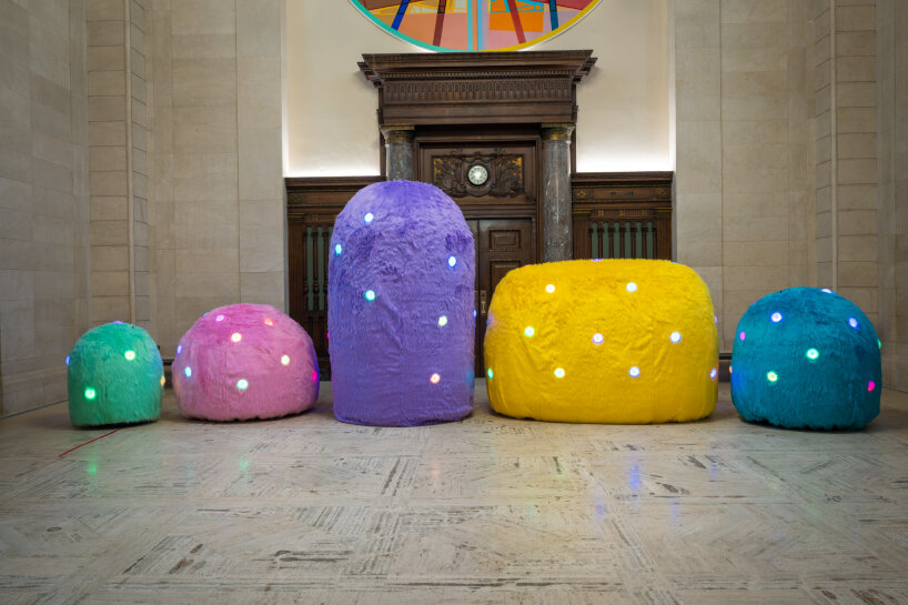 friendswithyou’s autonomous fuzzy robots play healing sounds inside ...