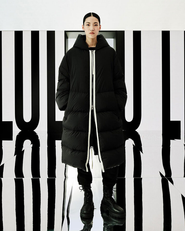 moncler and lulu li transform AI explorations into puffer capsule ...