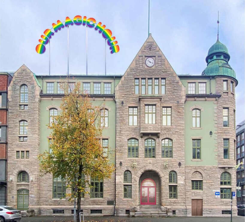 india mahdavi to revive historic post office as PoMo art museum in norway