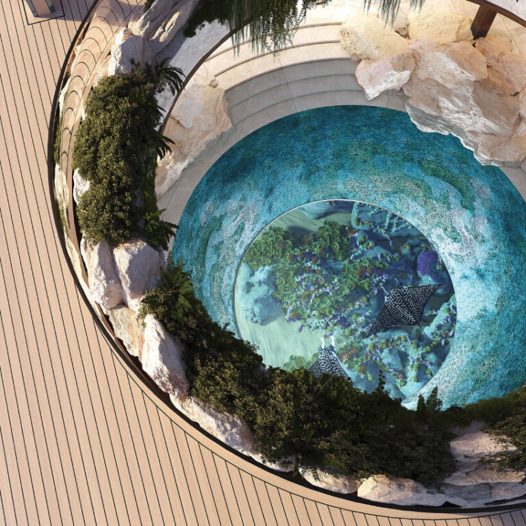 sinot's INSPIRE superyacht lets passengers look underwater with nemo ...