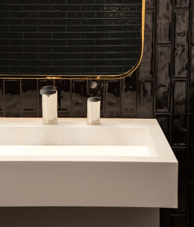 the splash lab challenges washroom designs with fast-flowing creativity