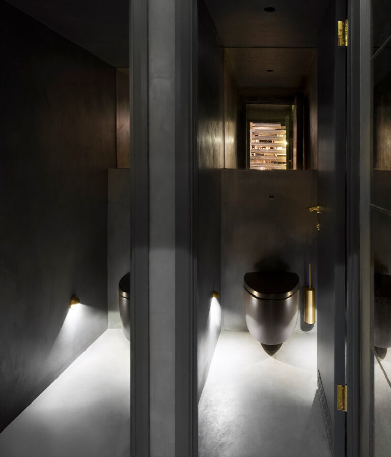 the splash lab challenges washroom designs with fast-flowing creativity