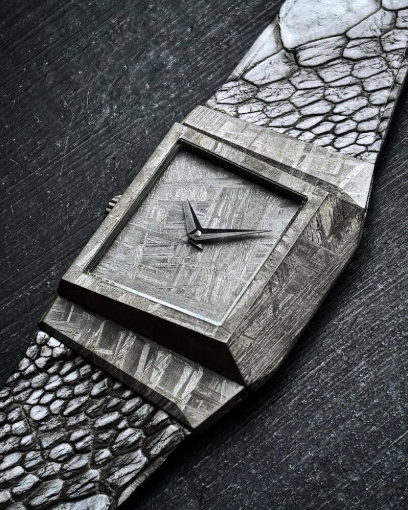 toledano & chan carves meteorite as b/1m watch prototype inspired by ...
