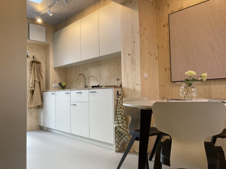 discarded wind turbine vessel turns into solar-powered tiny house by ...