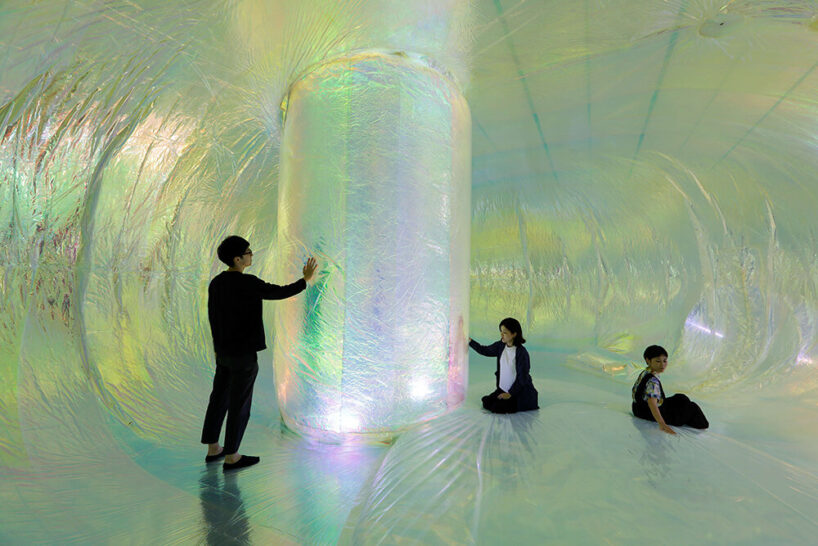 akihito okunaka's balloon-like sculpture conjures synesthesia at WHAT ...