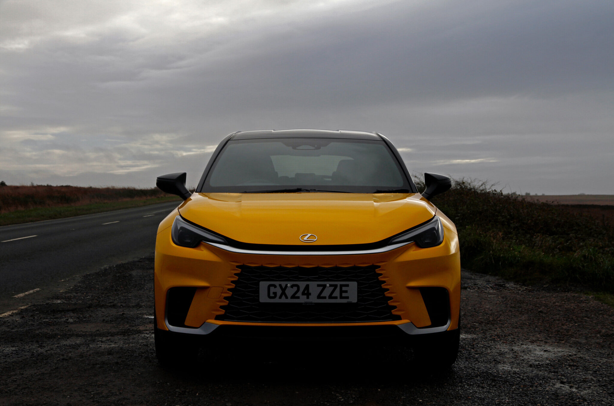 2024 lexus LBX's compact yet characterful rice cake-inspired exterior