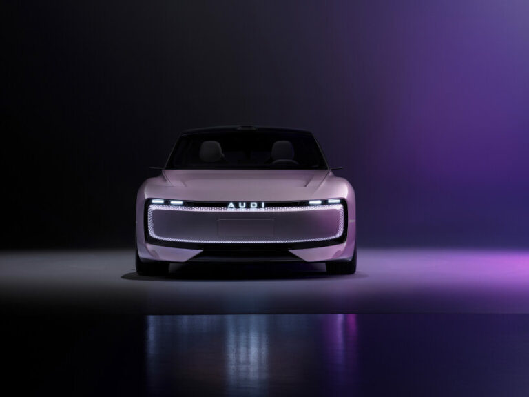 AUDI launches E concept sportback car in china with curved pillar-to ...