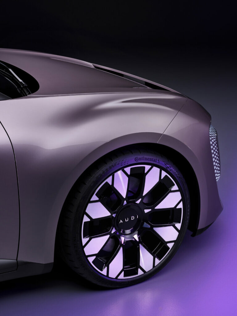 AUDI launches E concept sportback car in china with curved pillar-to ...